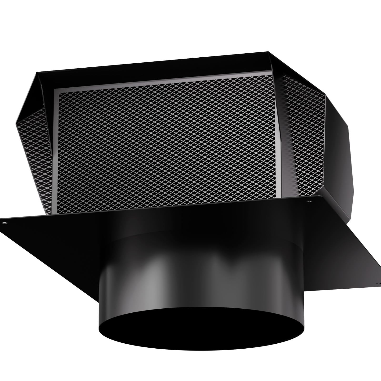 [Upgrade Airflow] Hon&Guan Removable Roof Vent Cap, 4 Inch Roof Dryer ...