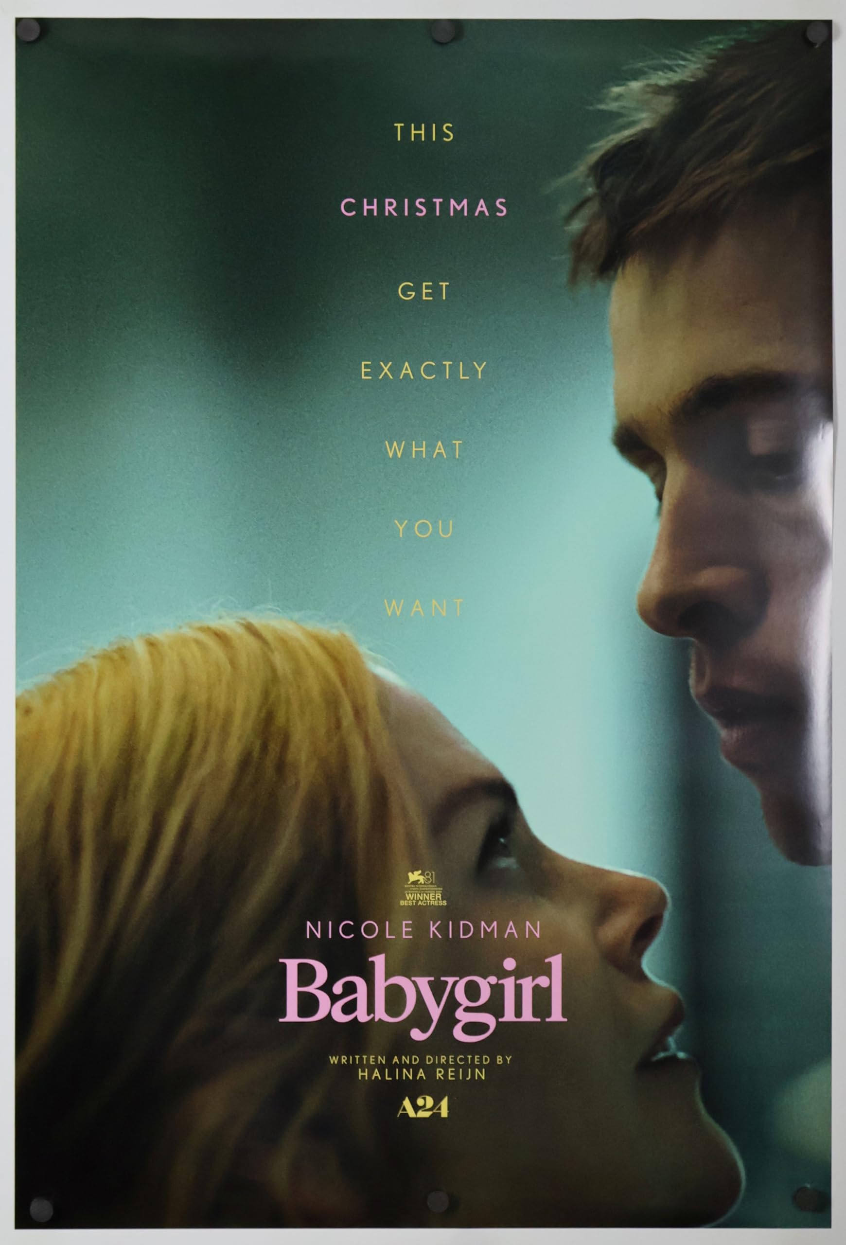 Amazon.com: BABYGIRL MOVIE POSTER 2 Sided ORIGINAL Advance 27x40-2024 ...