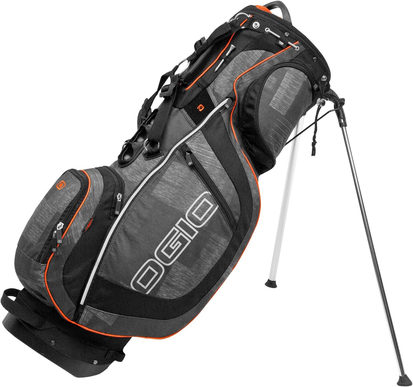 Amazon.com : OGIO International Ozone XX Golf Bag (Charcoal/Burst) : Golf Cart Bags : Sports ...