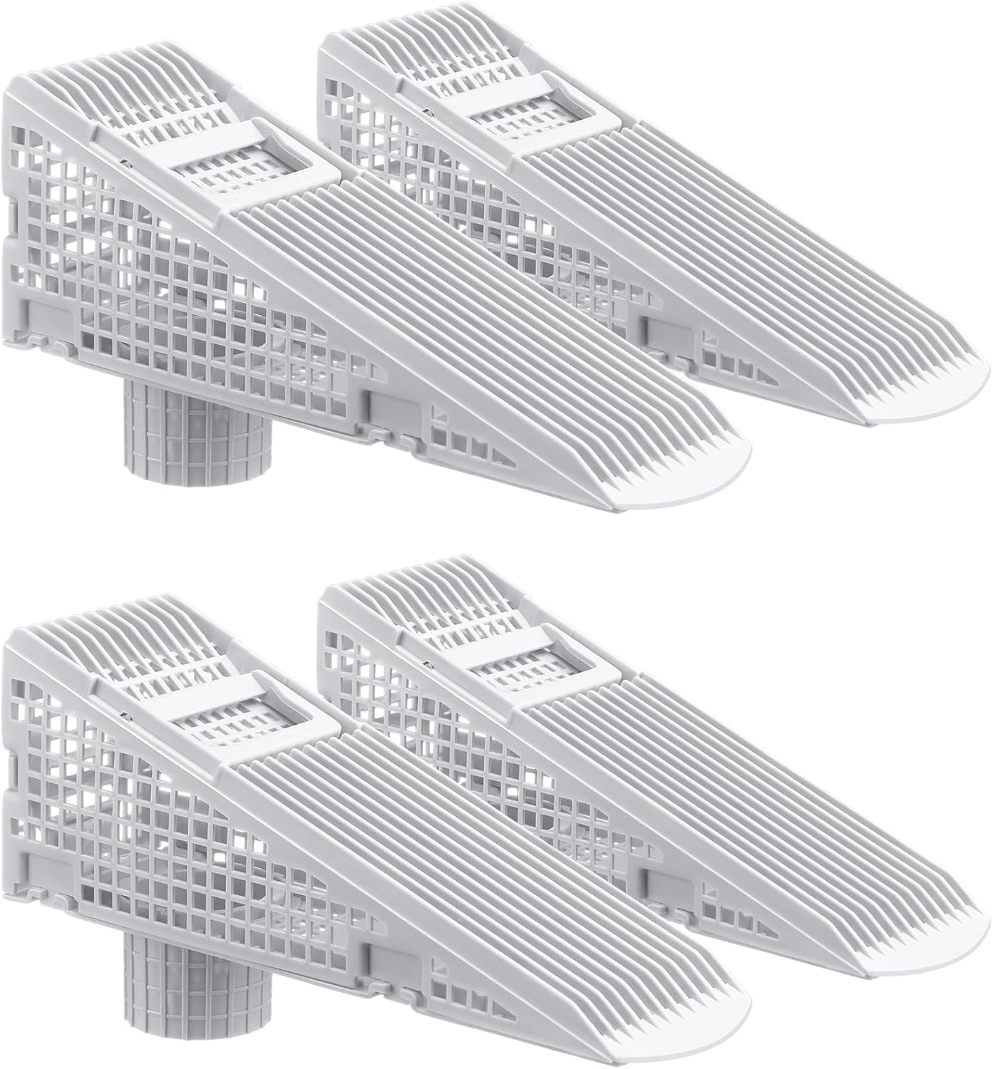 Nuanchu 4 Pcs Wedge Downspout Screen Gutter Guard Downspout Filter ...