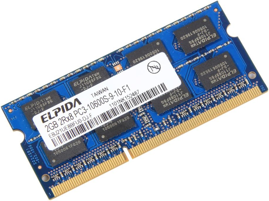 Elpida 8GB DDR3 2Rx8 PC3L-12800S EBJ81UG8EFU0-GN-F Laptop RAM Memory at ...