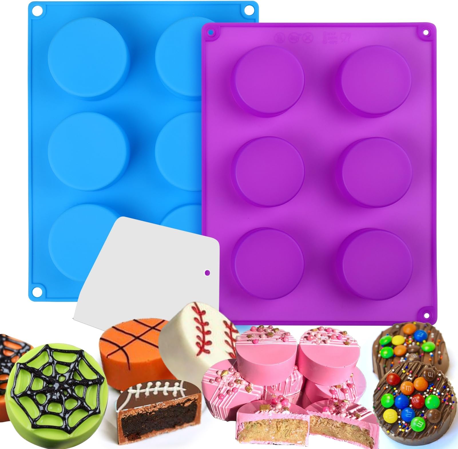 Amazon.com: Benty Cakes - The Original Mini Cake Puck Mold Set – Better ...