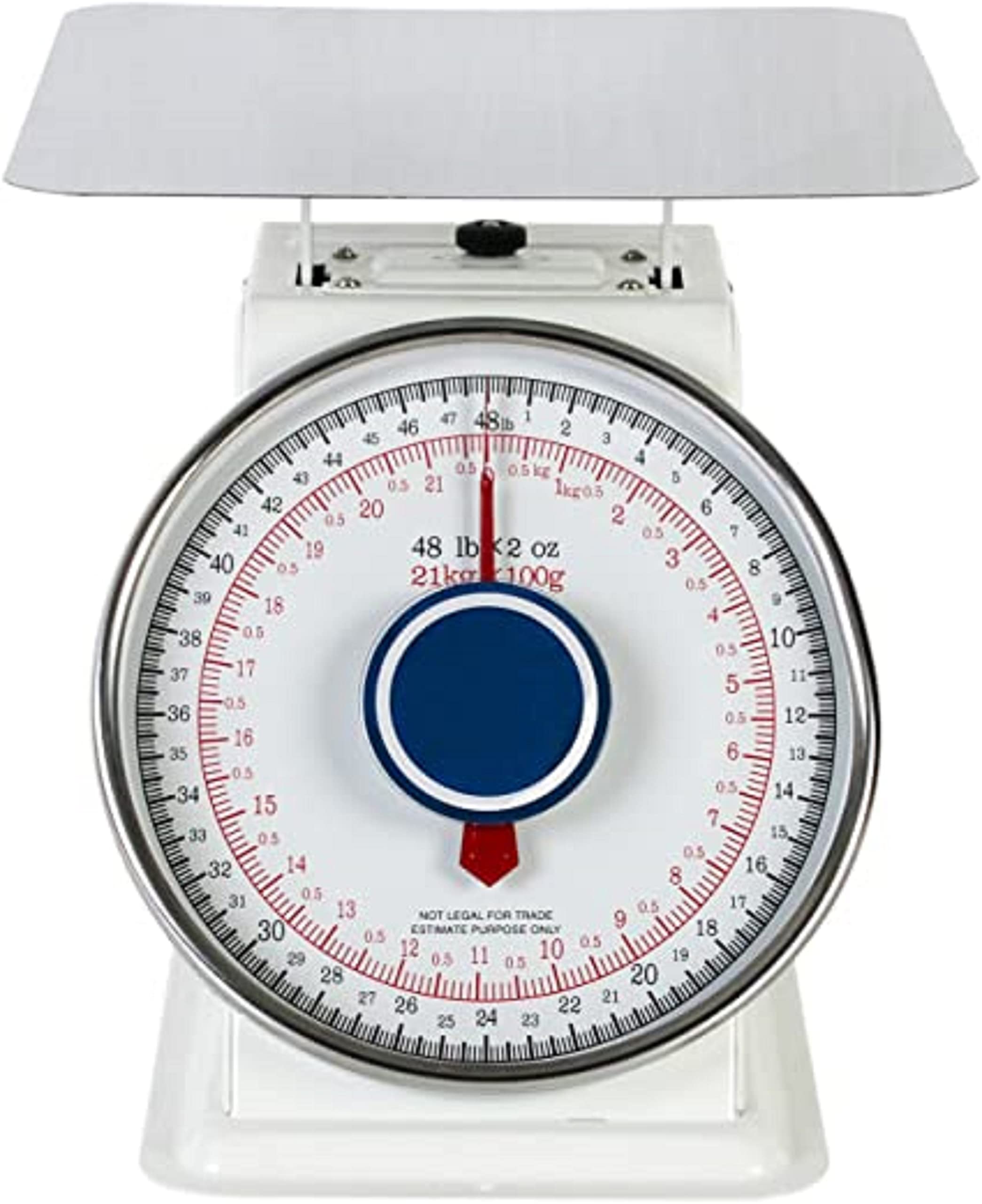 Snapklik.com : 48 Lb Mechanical Kitchen Flat Platform Weighing Food ...