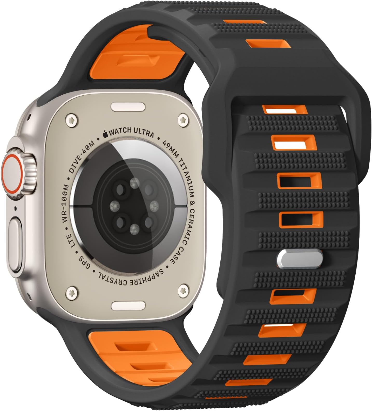 Amazon.com: MoKo Sport Bands Compatible Apple Watch Ultra 2/Ultra Band ...