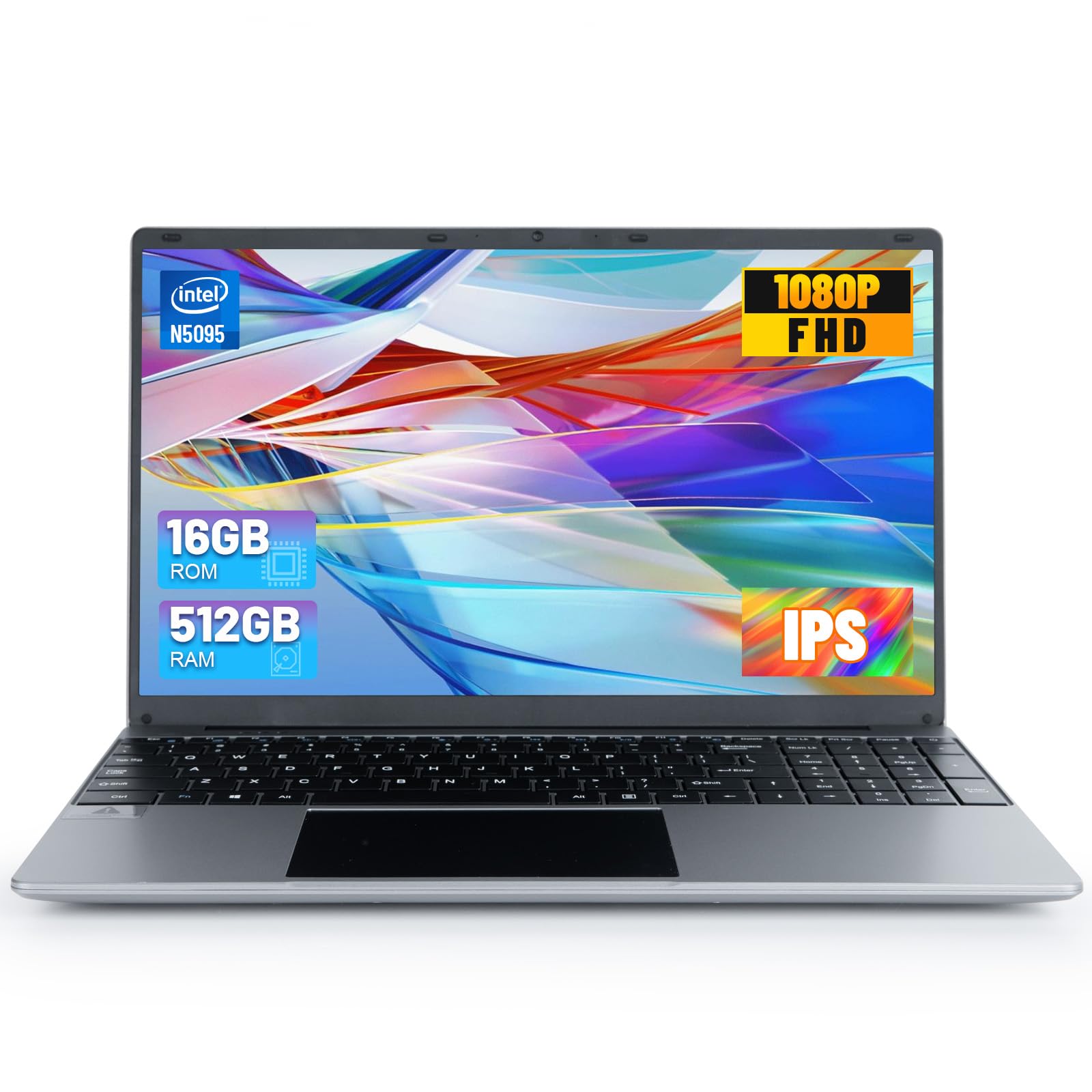 Snapklik.com : Laptop, 15.6 Inch Laptop Computer, 1080P FHD Display ...