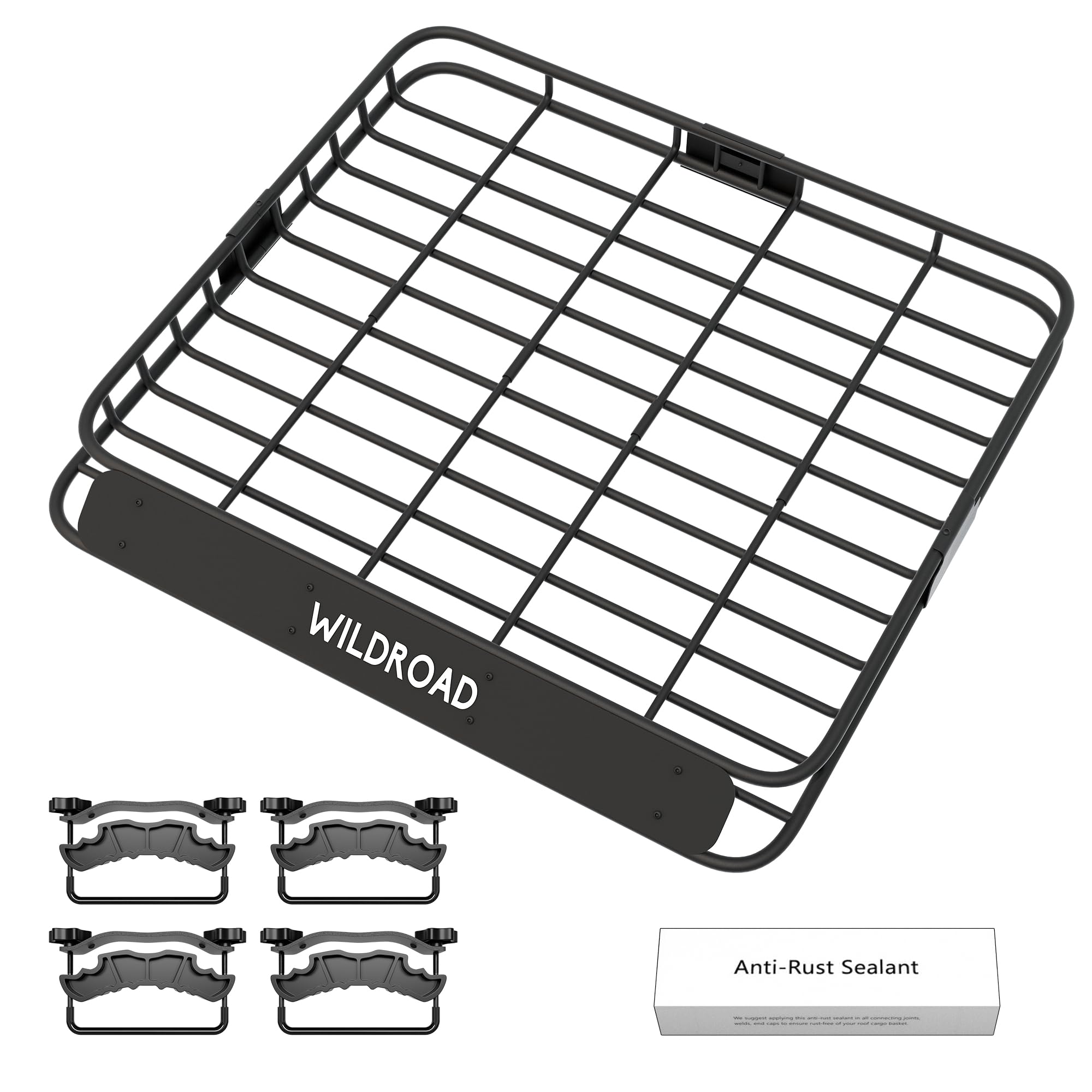 Snapklik.com : Wildroad Roof Rack Cargo Carrier, Upgraded 4 Fence Wide ...