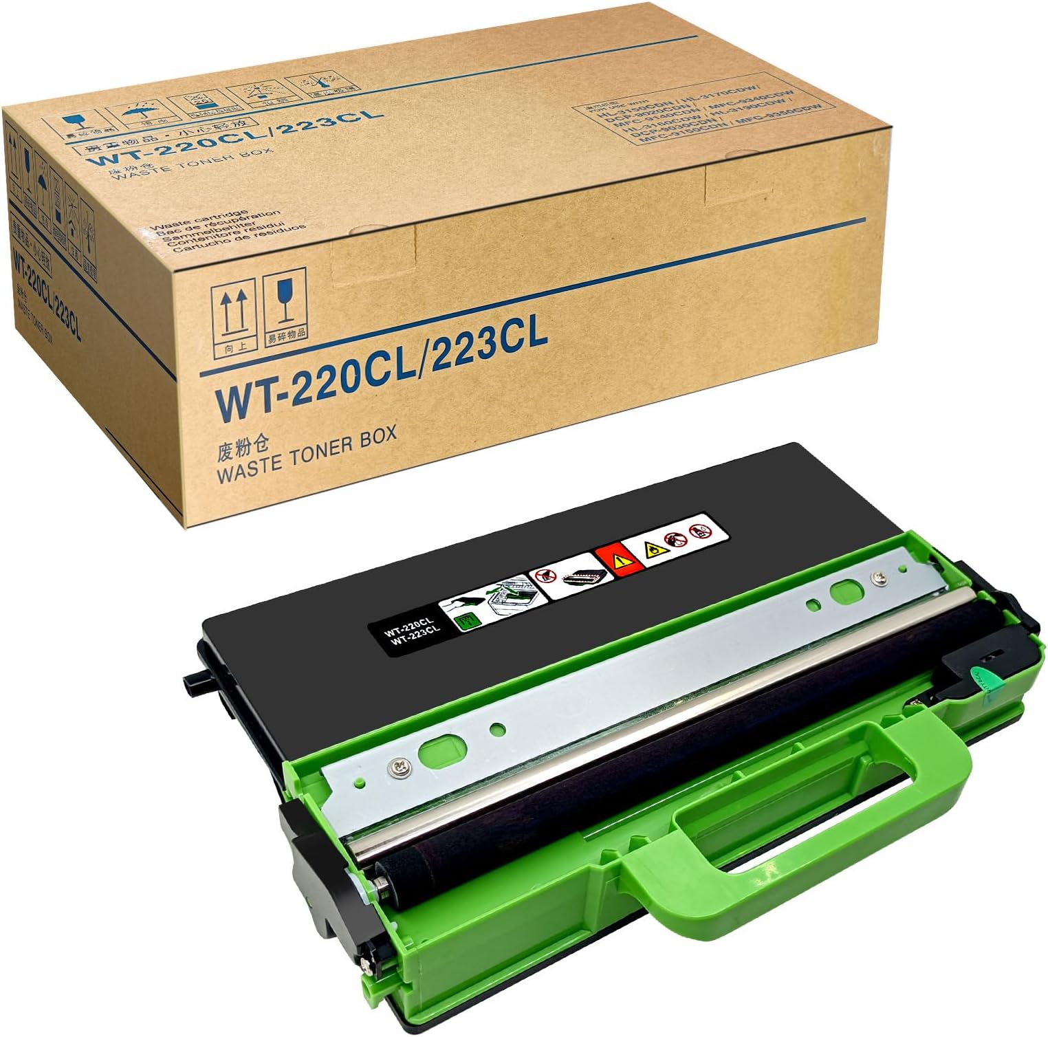 Amazon.com: WT-223CL Waste Toner Box WT220CL Replacement for Brother ...