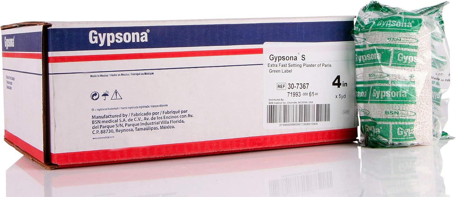 Gypsona S Gypsona S De 10 Cm X 2.75m C12, Pack of 1 : Amazon.com.mx ...