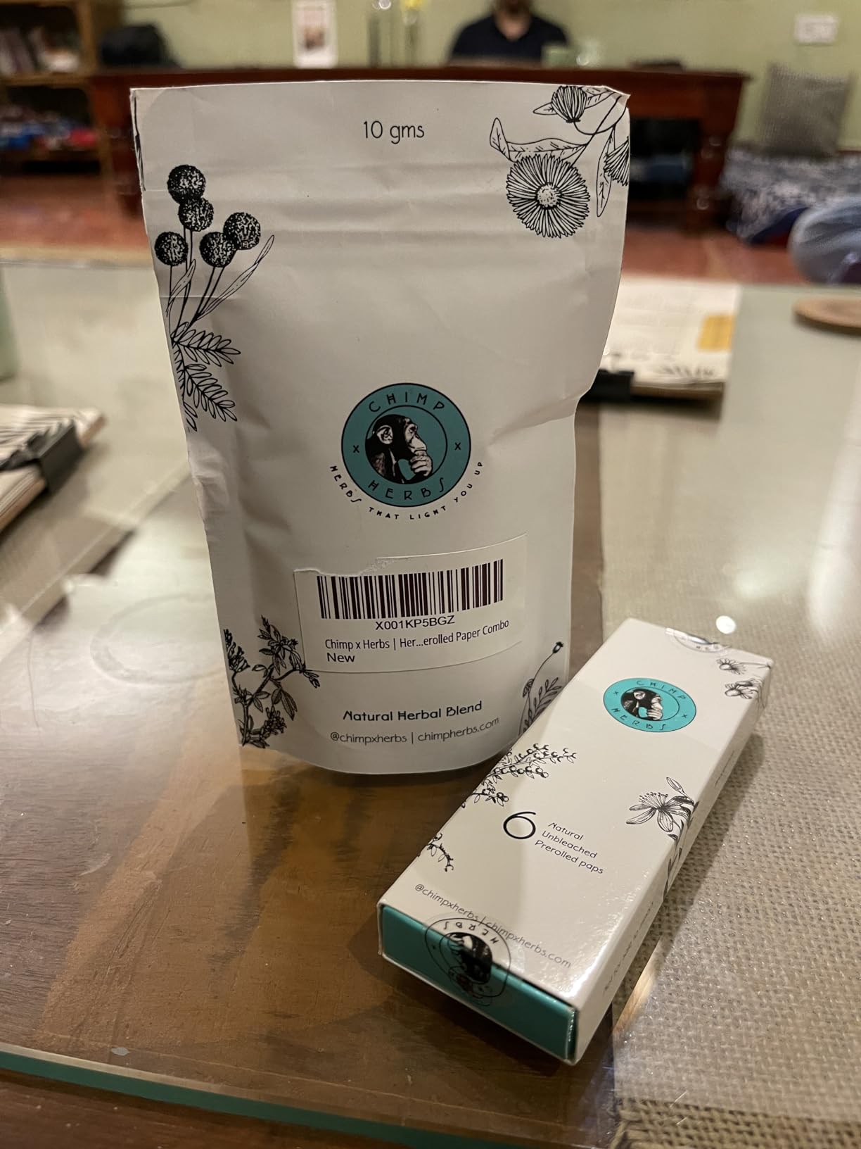 Herbal Smoking Blend 10G - Chimp x Herbs