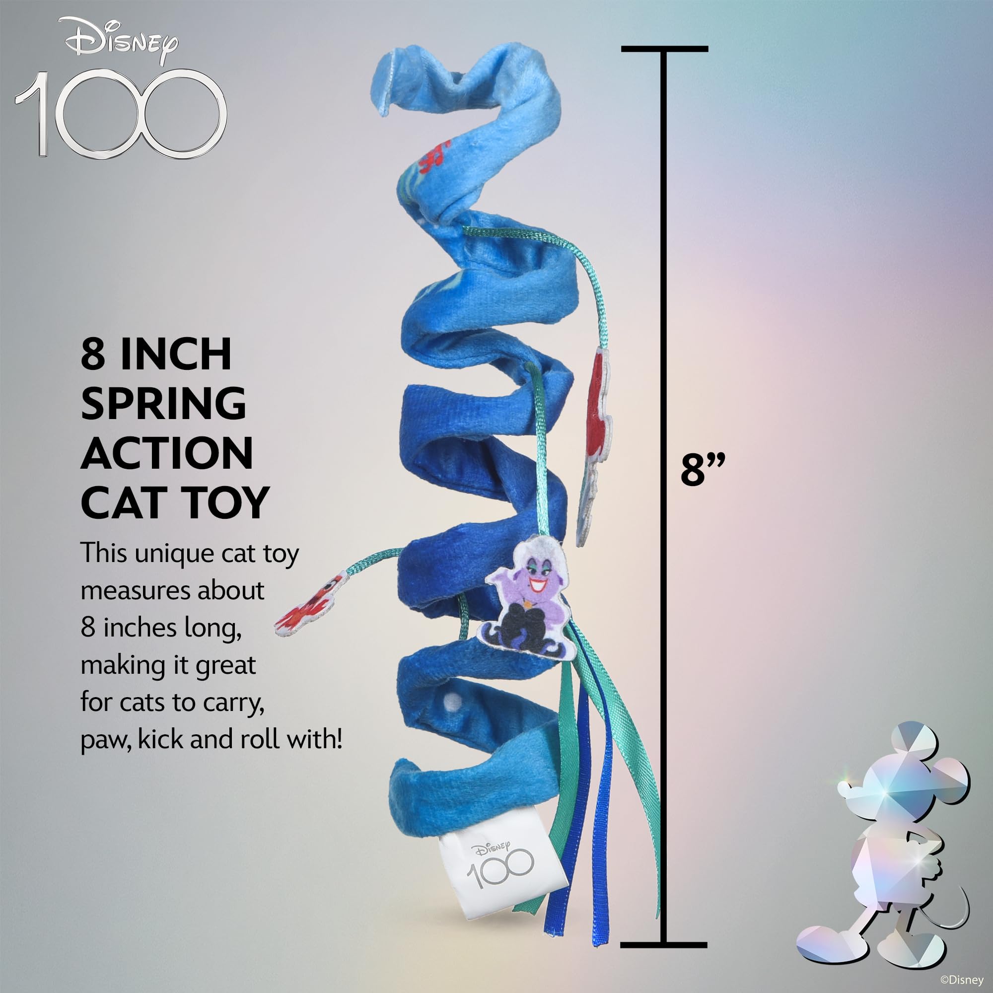 Snapklik.com : Disney For Pets The Little Mermaid Cat Coil Toy