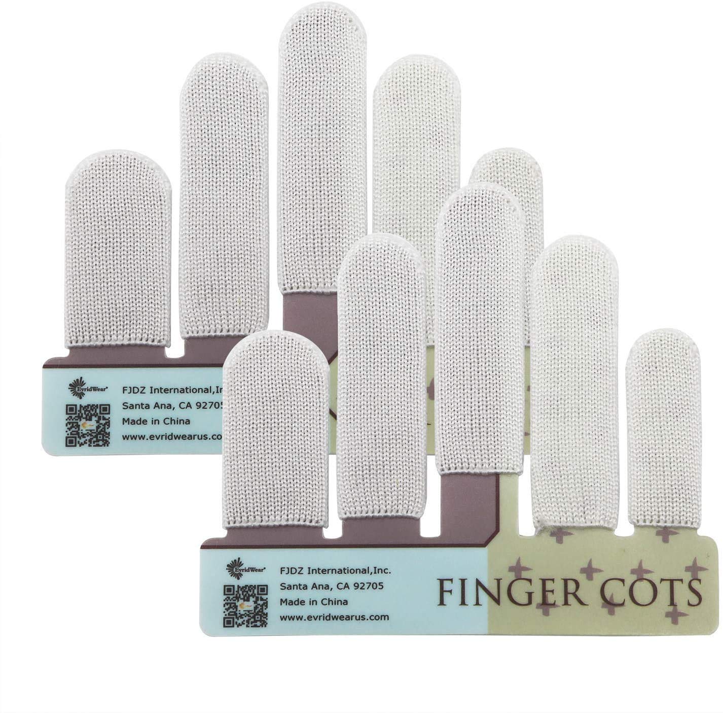Buy EvridWear Dustproof Polypropylene Finger Cots, Finger Protector ...