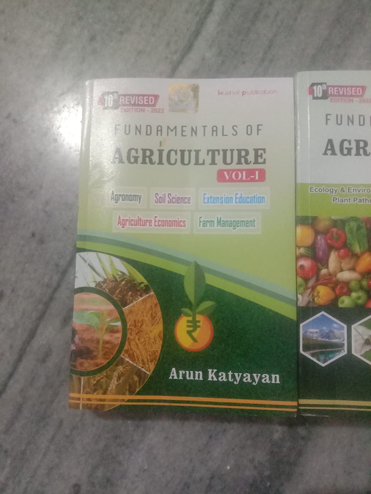 Fundamentals of Agriculture - Volume 1 and 2 - 2021 - Arun Katyayan ...