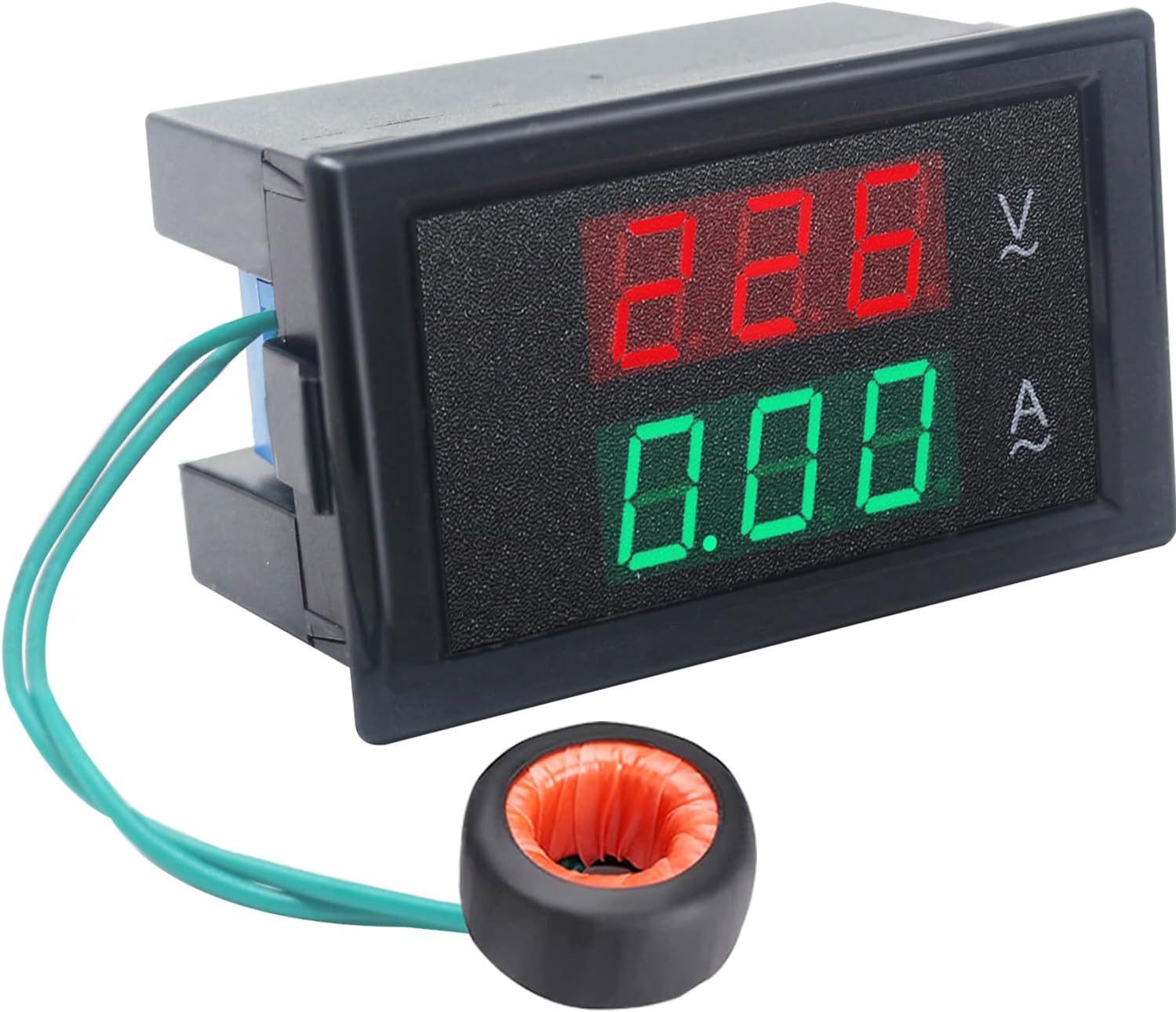 LM YN Digital AC Voltmeter AC 80-300V Frequency Counter 45.0-65.0Hz LCD ...