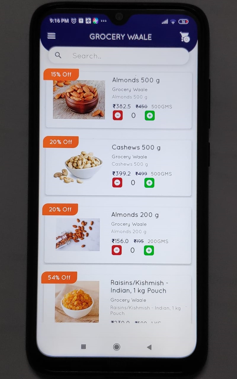 GROCERY WAALE - ONLINE GROCERY STORE - App on Amazon Appstore