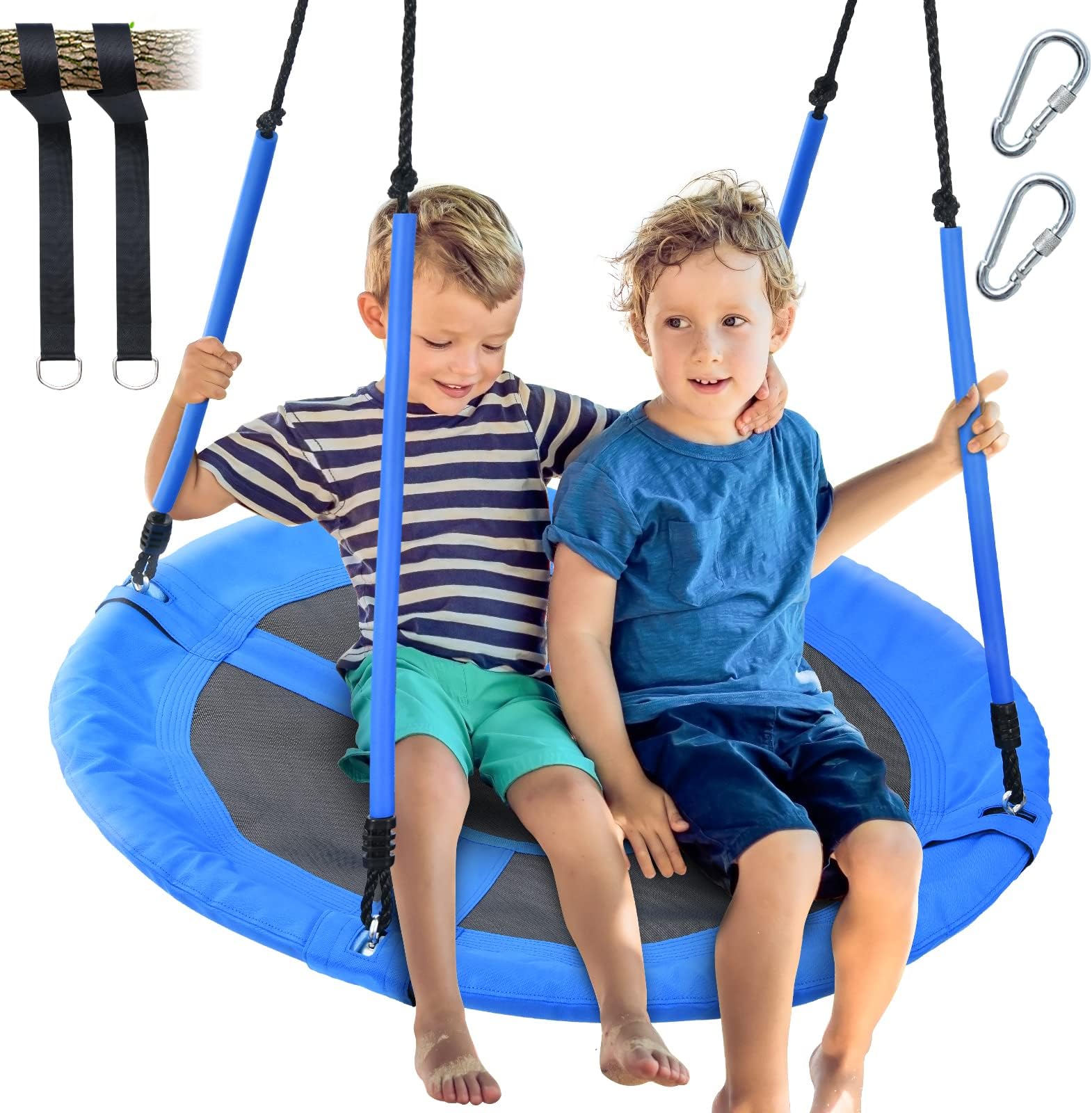Amazon.com: Monkey Bungee Saucer Tree Swing - Outdoor Play, Quick and ...