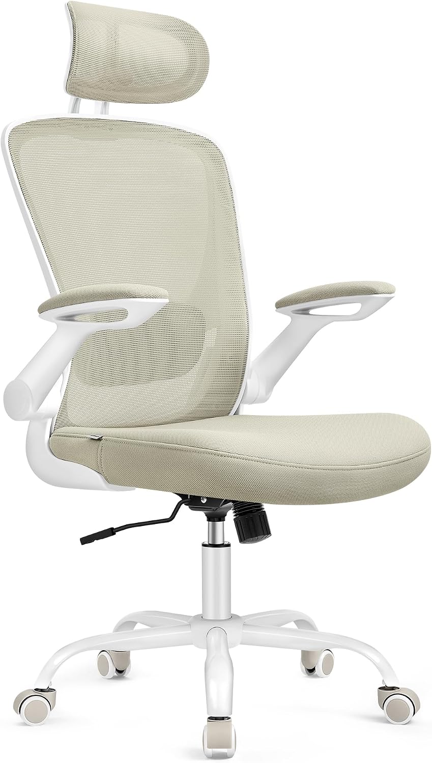 SONGMICS Silla de Oficina, Silla de Escritorio de Malla, Silla ...