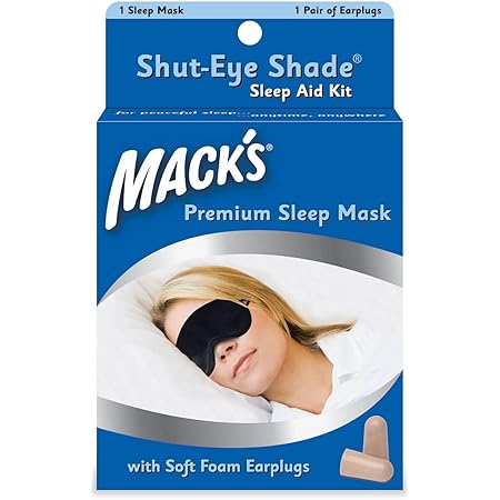 Amazon.com: Mack's Dreamweaver Contoured Sleep Mask - Comfortable ...