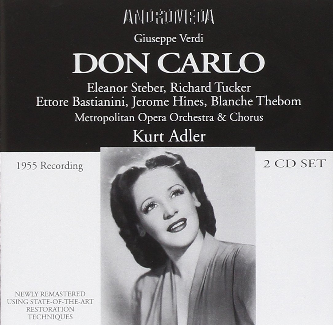 Verdi / Steber / Tucker / Bastianini / Hines - Don Carlo - Amazon.com Music