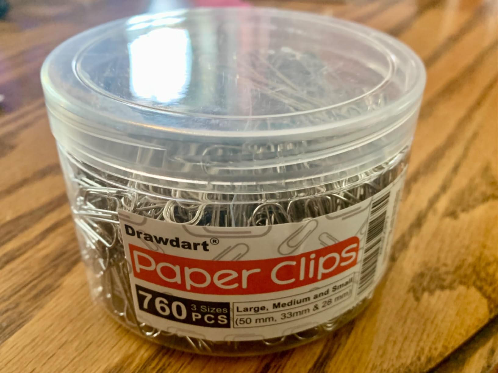 Amazon.com : 760PCS Paper Clips, Drawdart Assorted Sizes Large, Medium ...