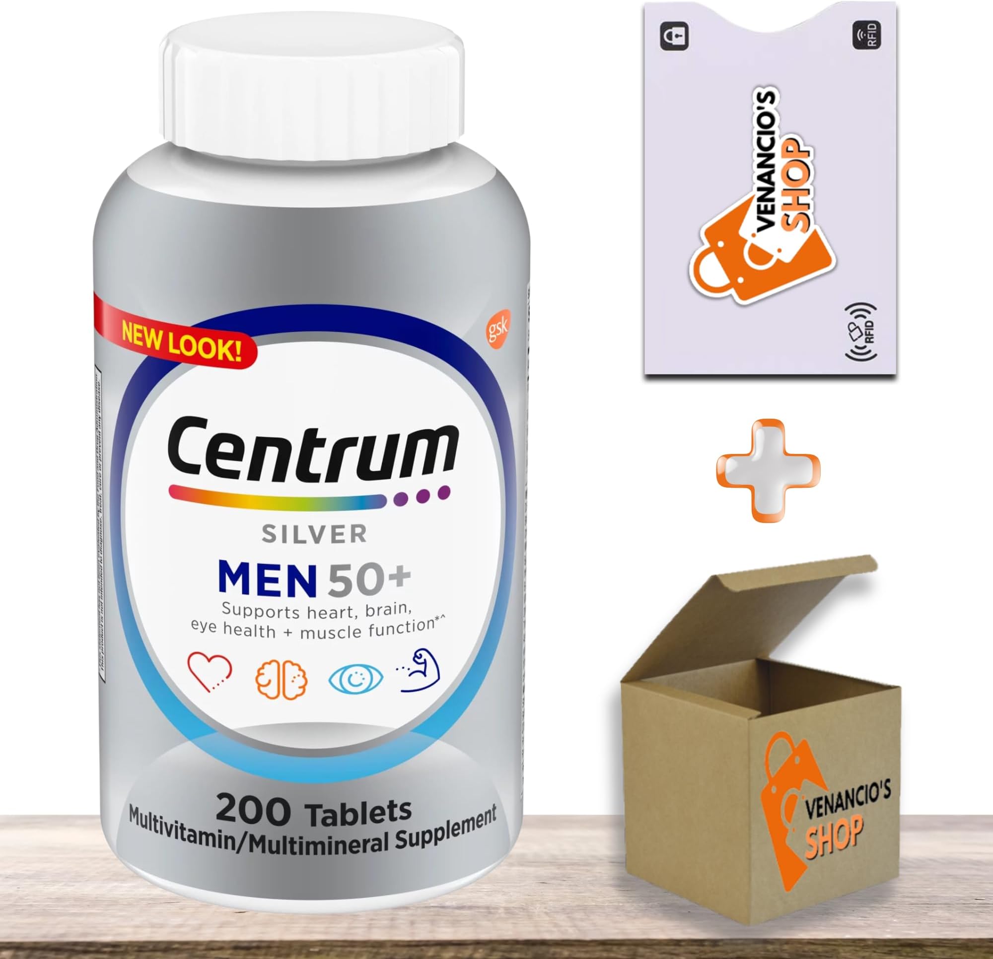 Amazon.com: Equate Complete Multivitamin for Men 50+, 200 Ct : Health ...