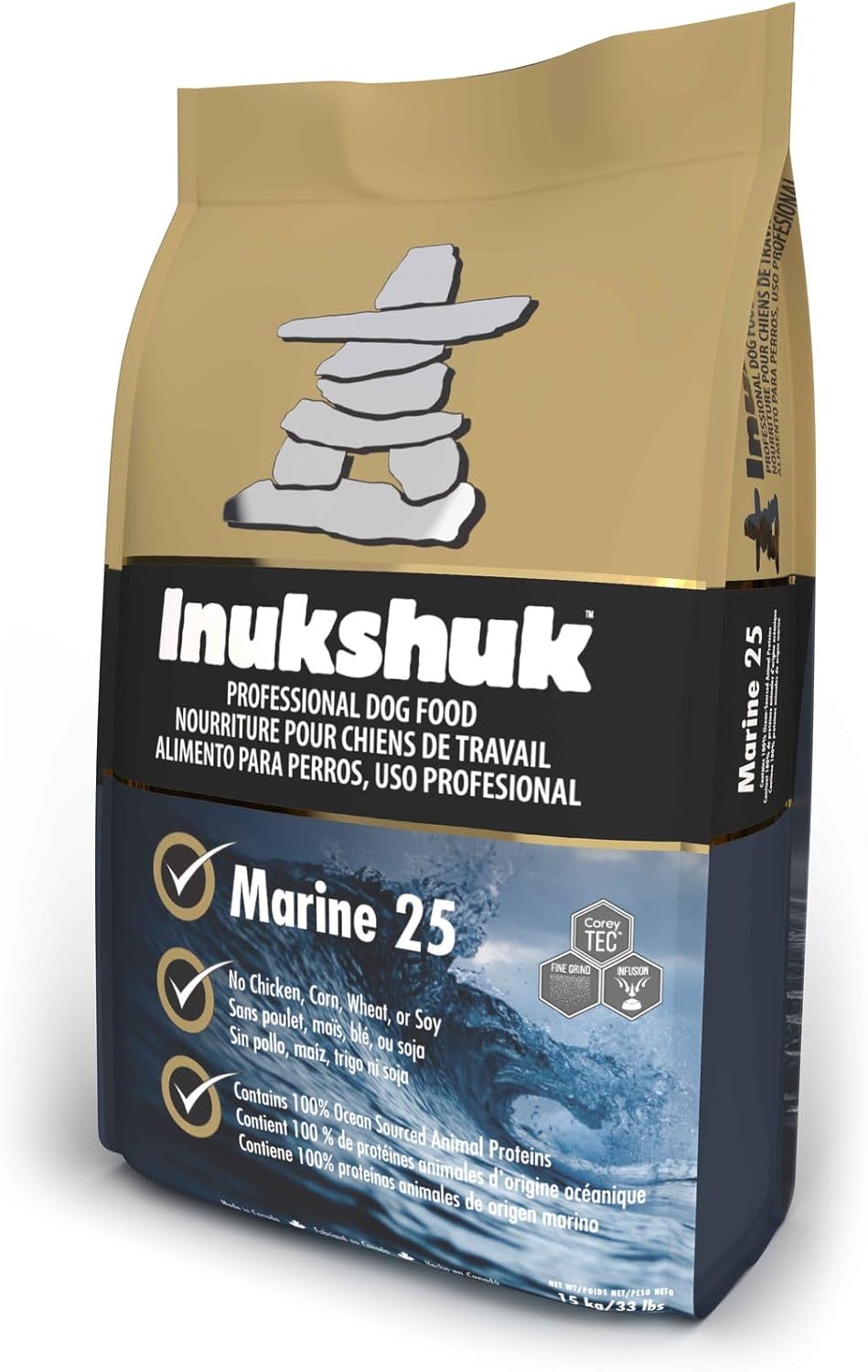 Inukshuk Professionnal Dog Food Marine 25 : Amazon.ca: Pet Supplies
