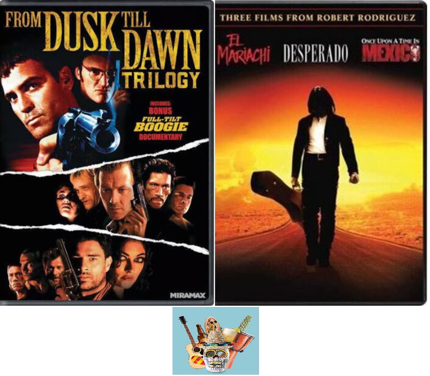 Amazon.com: Robert Rodriguez 6 Movie Set Dusk Till Dawn Trilogy ...
