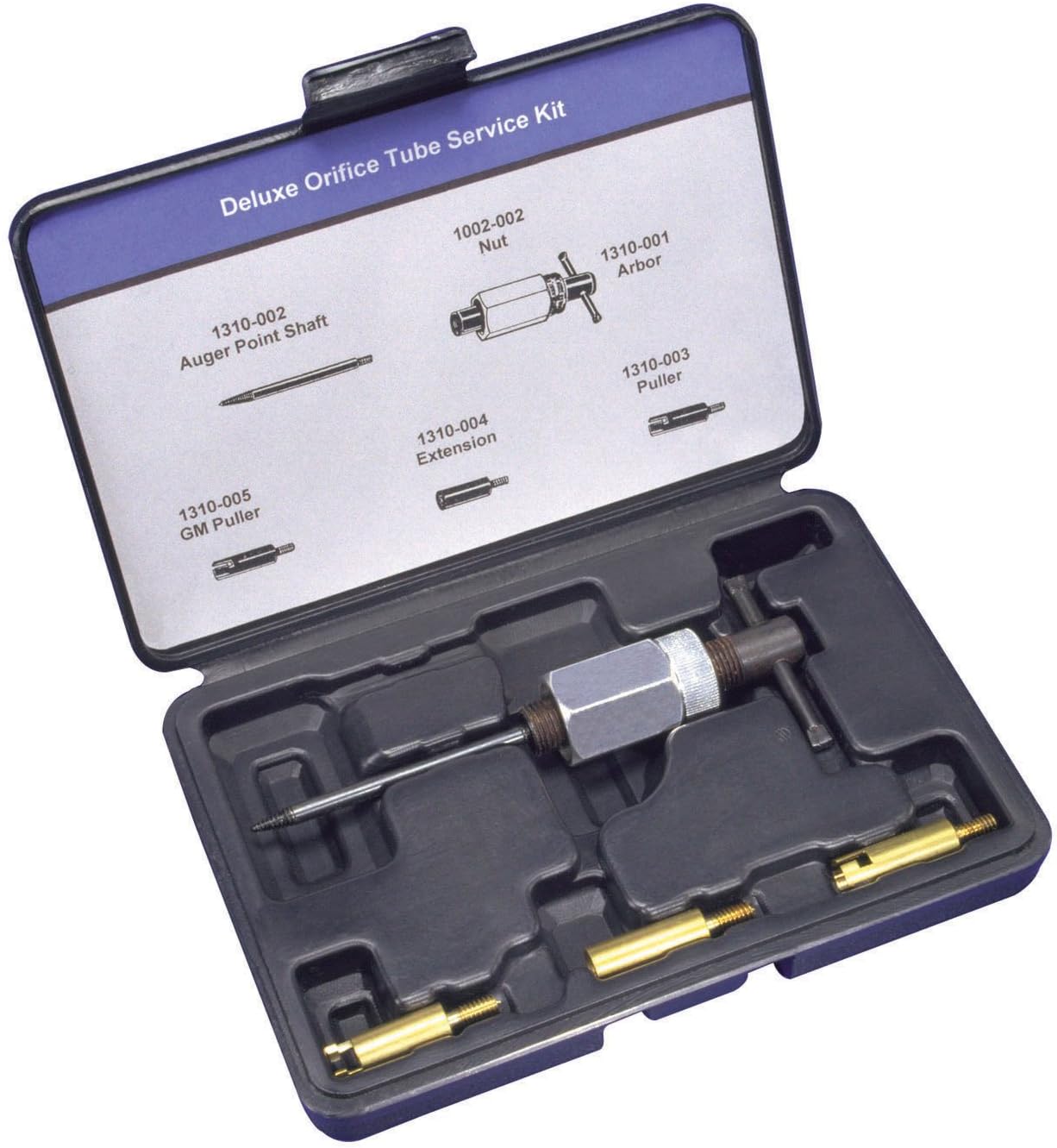 Mastercool 92311 Deluxe Orifice Tool Service Kit, Black : Amazon.co.uk ...