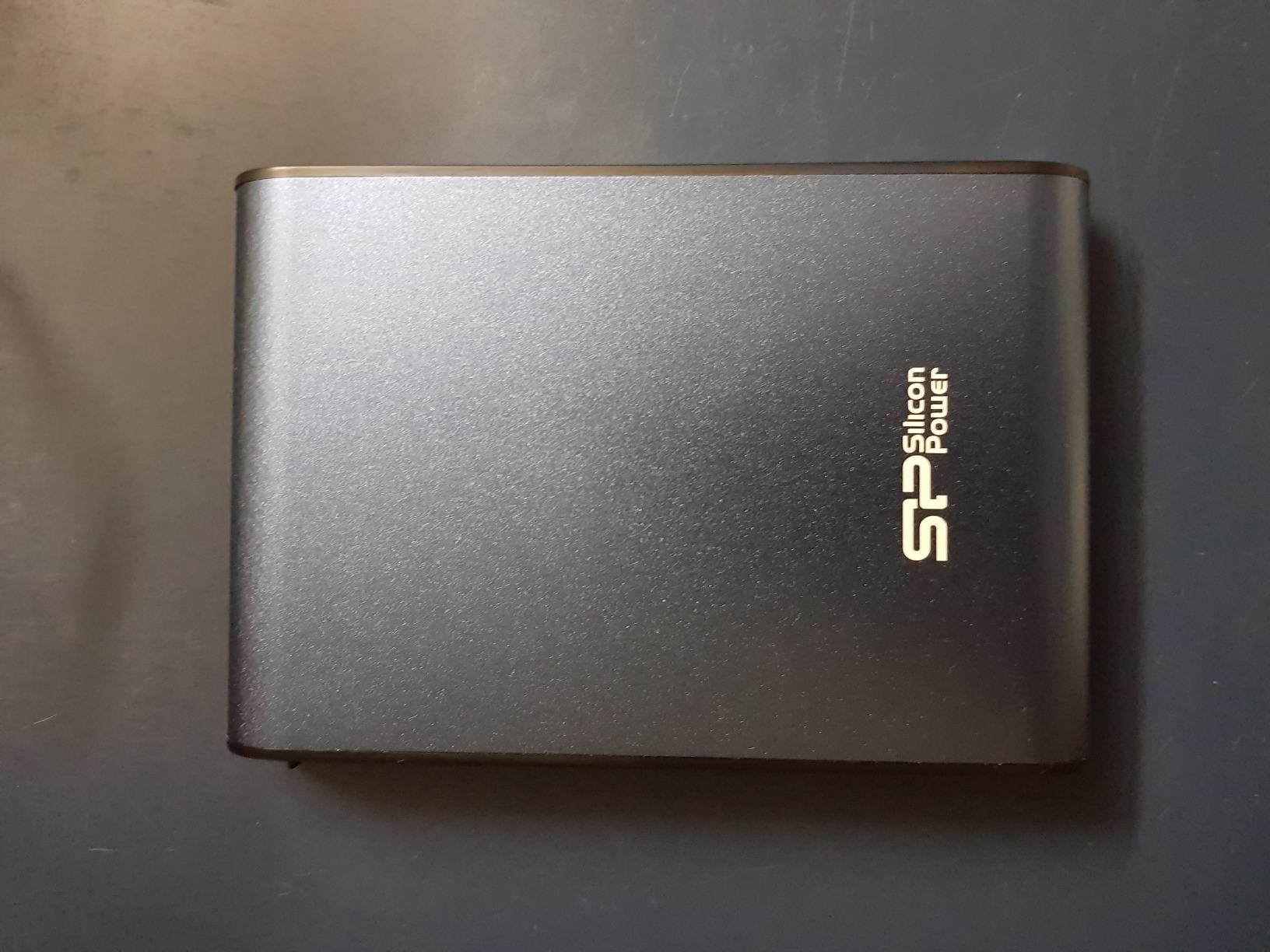 SP Silicon Power Silicon Power Armor A80 2TB Rugged External Hard Drive ...