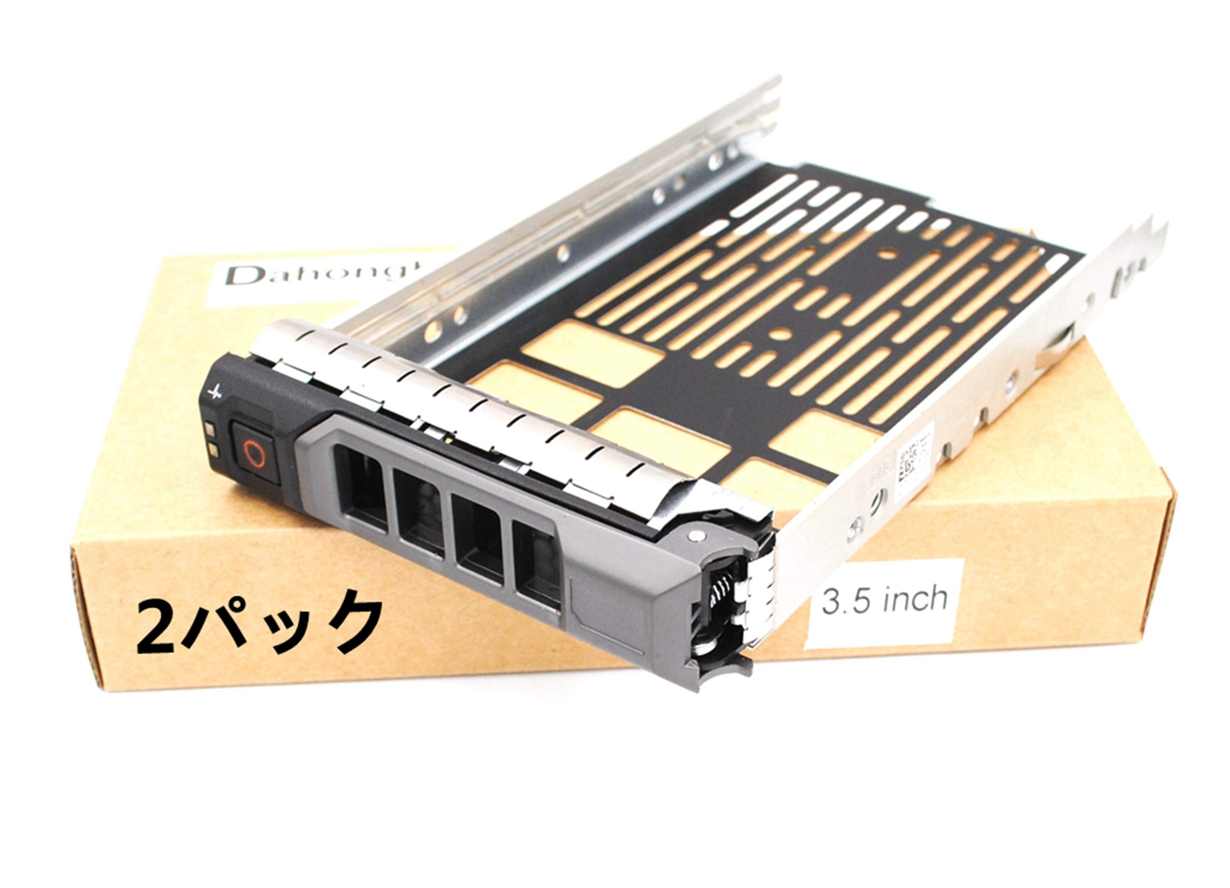 Amazon | （2パック）3.5インチ0KG1CH / KG1CH HDDドライブトレイ用キャディー PowerEdge R530用 ...