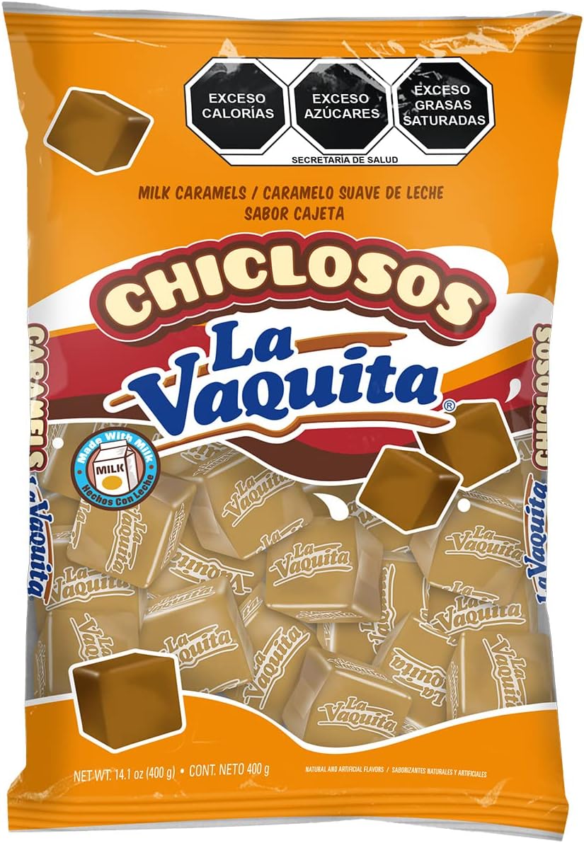Canel´s Chicloso la Vaquita Caramelo Suave de leche sabor cajeta 400gr ...