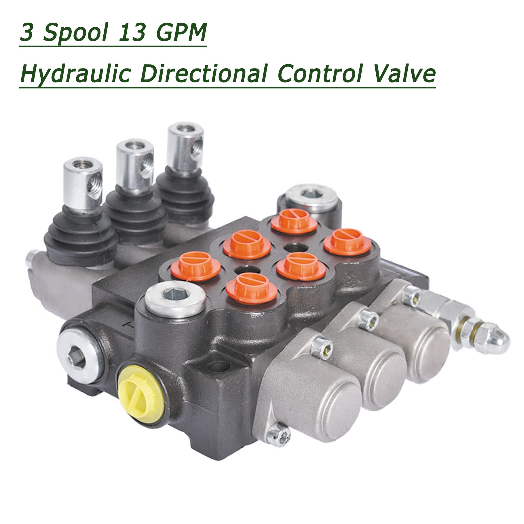 Snapklik.com : Timunr 3 Spool 13 GPM Hydraulic Directional Control ...