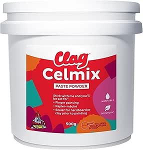 Clag Cel-Mix Paste Glue 500 g : Amazon.com.au: Home