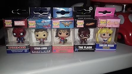 Amazon.com: Funko POP Keychain: Marvel - Spider-Man Action Figure ...