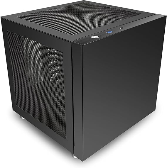 Amazon.com: KXRORS N40 Mini-ITX NAS PC Chassis, ITX Computer Case, 4HHD ...