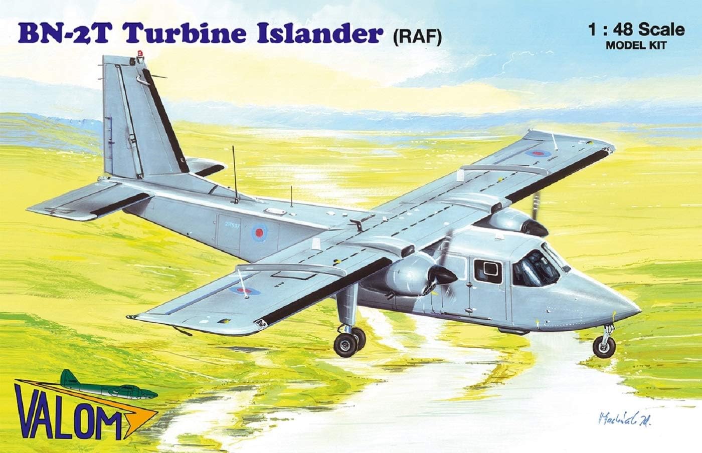 Valom 1/48 Scale Britten-Norman BN-2T Turbine Islander (RAF) - Plastic ...