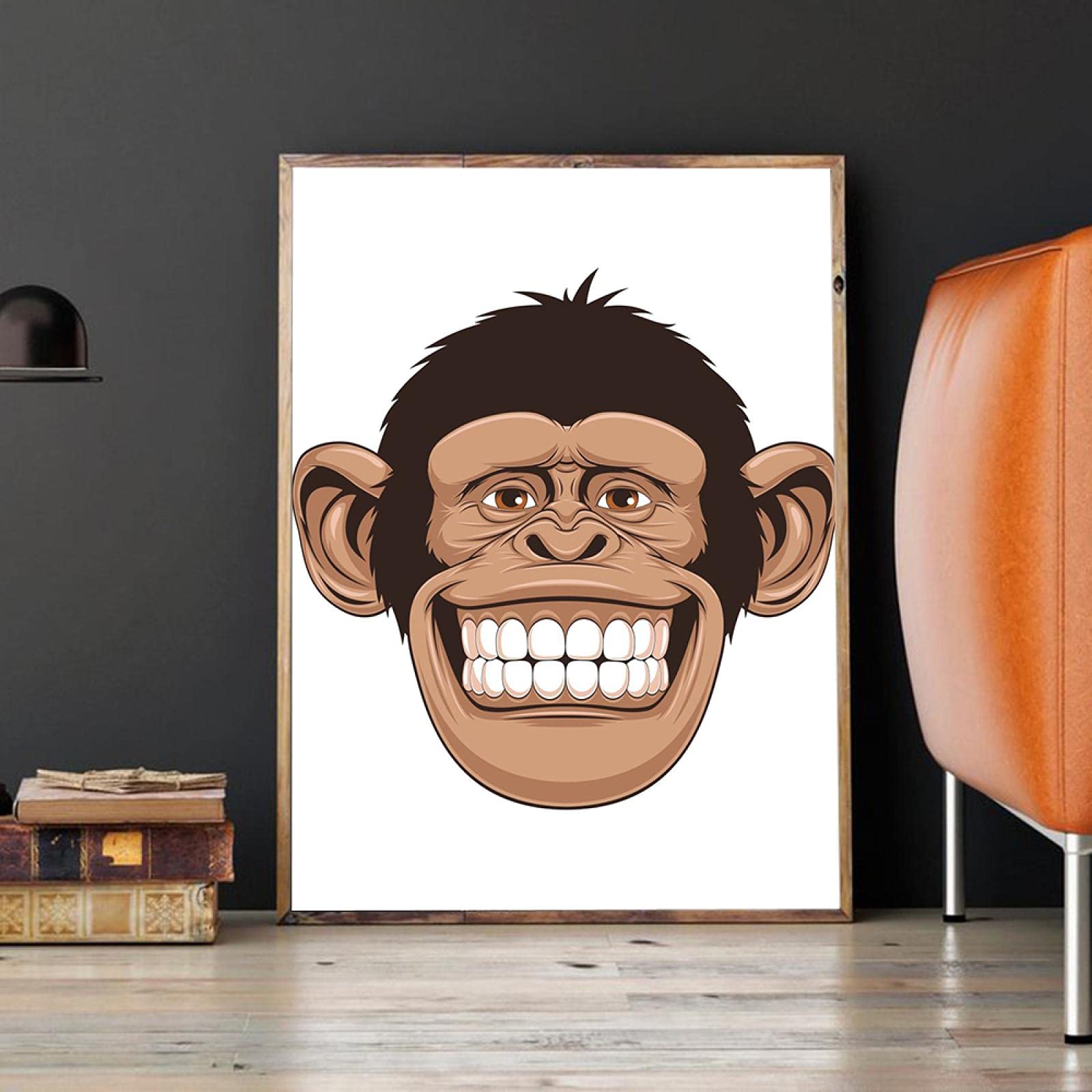 Funny Cartoon Monkey Face