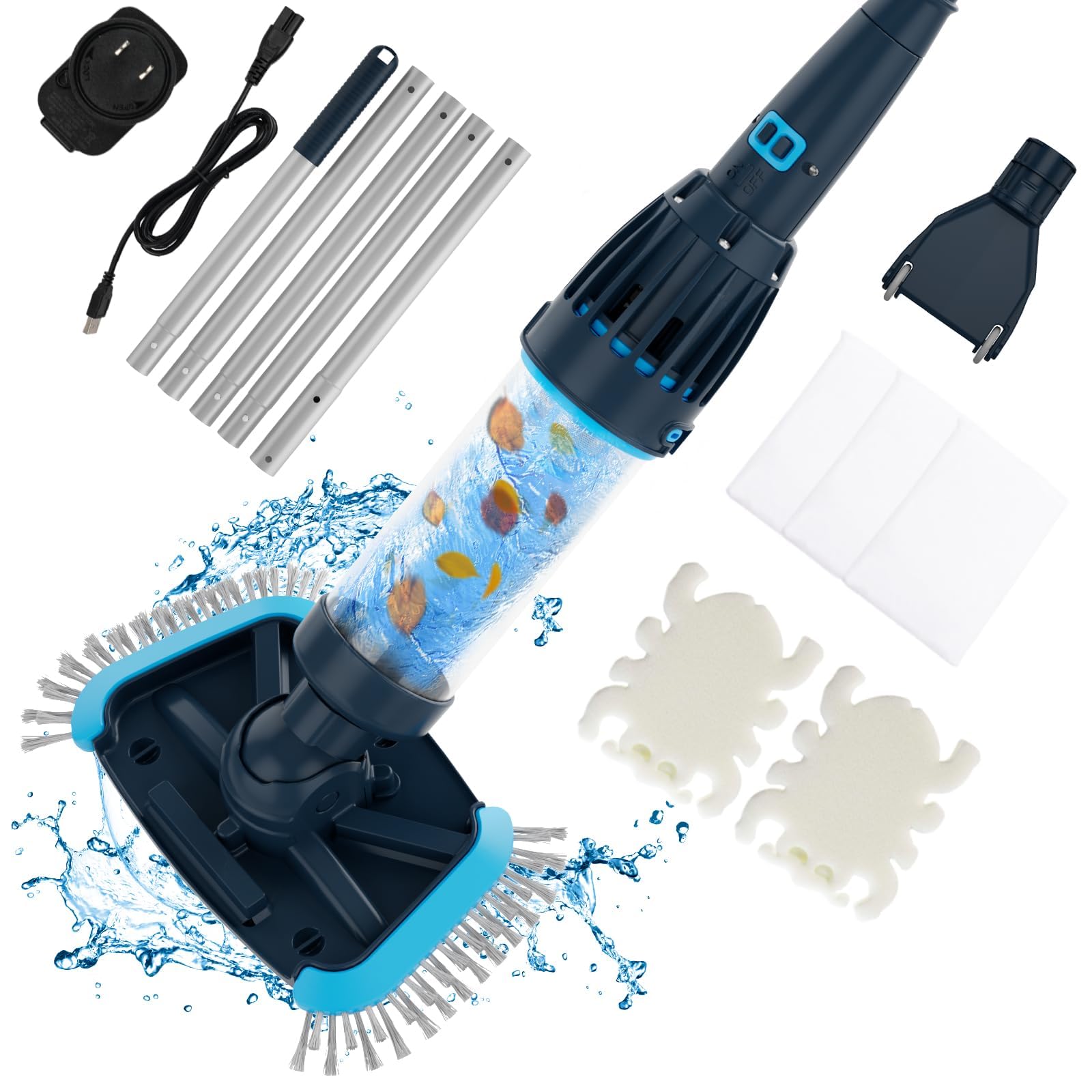 Amazon.com : 2024 Upgraded Large Capacity Rechargeable Cordless Above ...