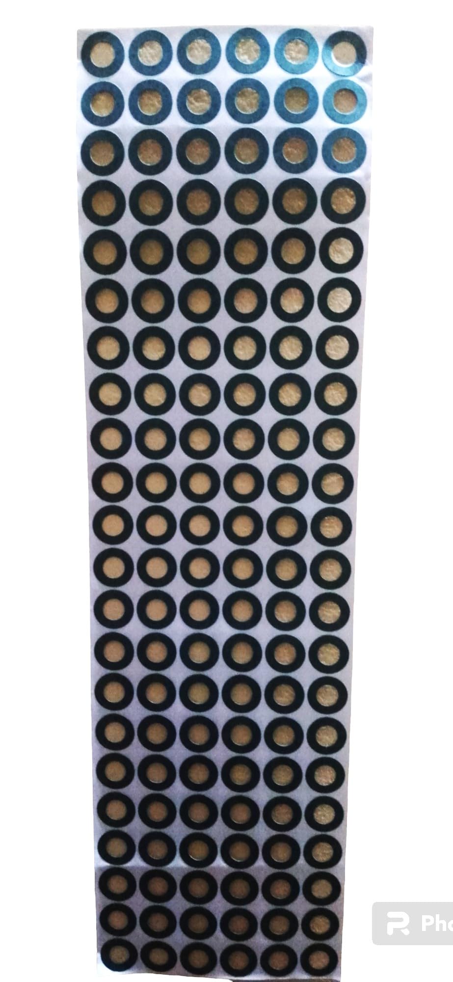 Mizy 18650 Battery Positive Terminal Insulation Rings Adhesive ...