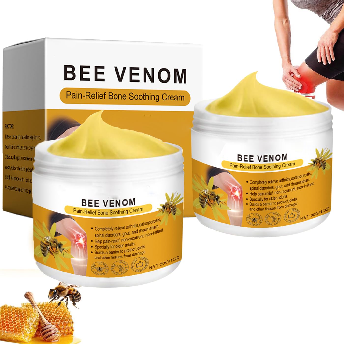FATONG Bienengift-Gelenkcreme, Fatong Bienengift-Creme für ...
