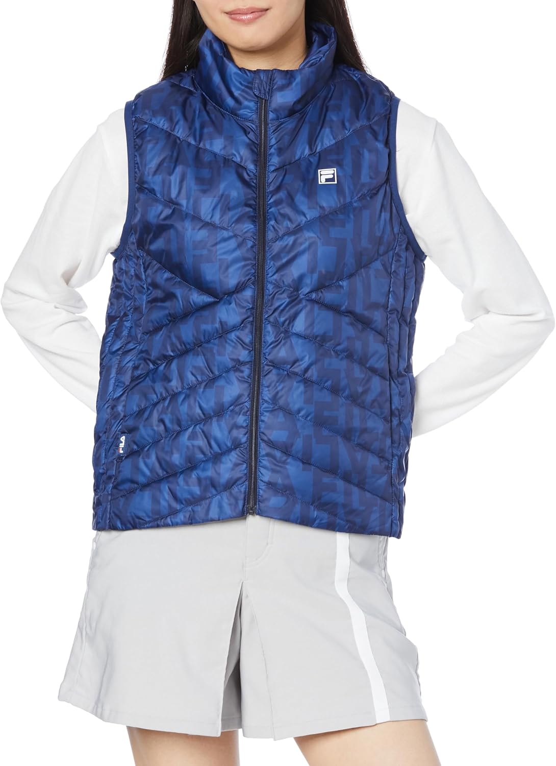 Amazon | [フィラ ゴルフ] ﾍﾞｽﾄ 793202 レディース ブルー | ジャージトップ 通販