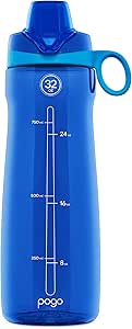 Pogo Botella de Agua con Tapa deslizable, de plástico sin BPA, 532.32 ...
