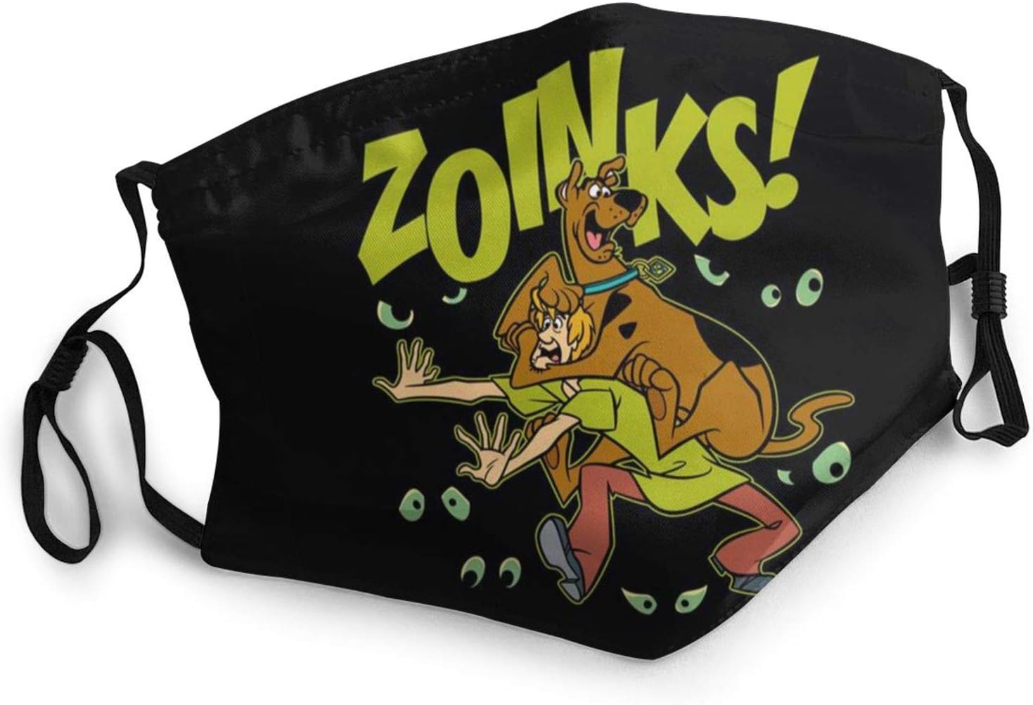 Amazon.com: HAOHIYO Reusable Sco-oby-Doo Shaggy Zoinks Face Mouth Mask ...