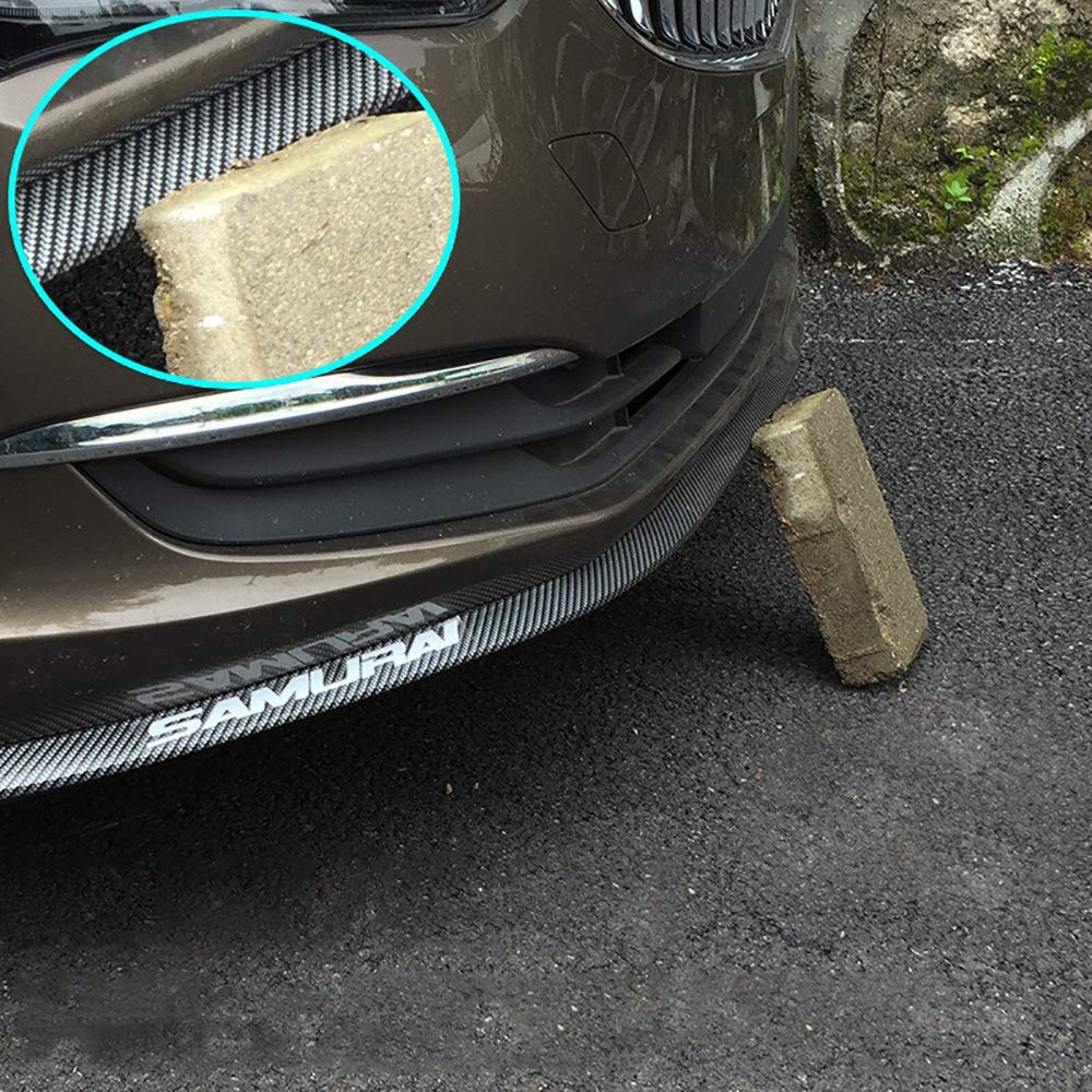 Buy HUBUISH Universal Car carbon fiber front lip,Front Bumper Lip ...