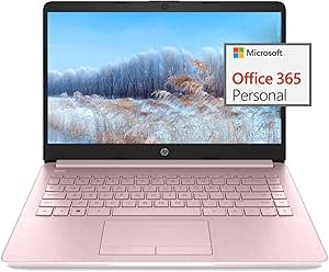 HP Laptop de transmisión más reciente 2023, visualización de 14 pulgadas, procesador Intel ...