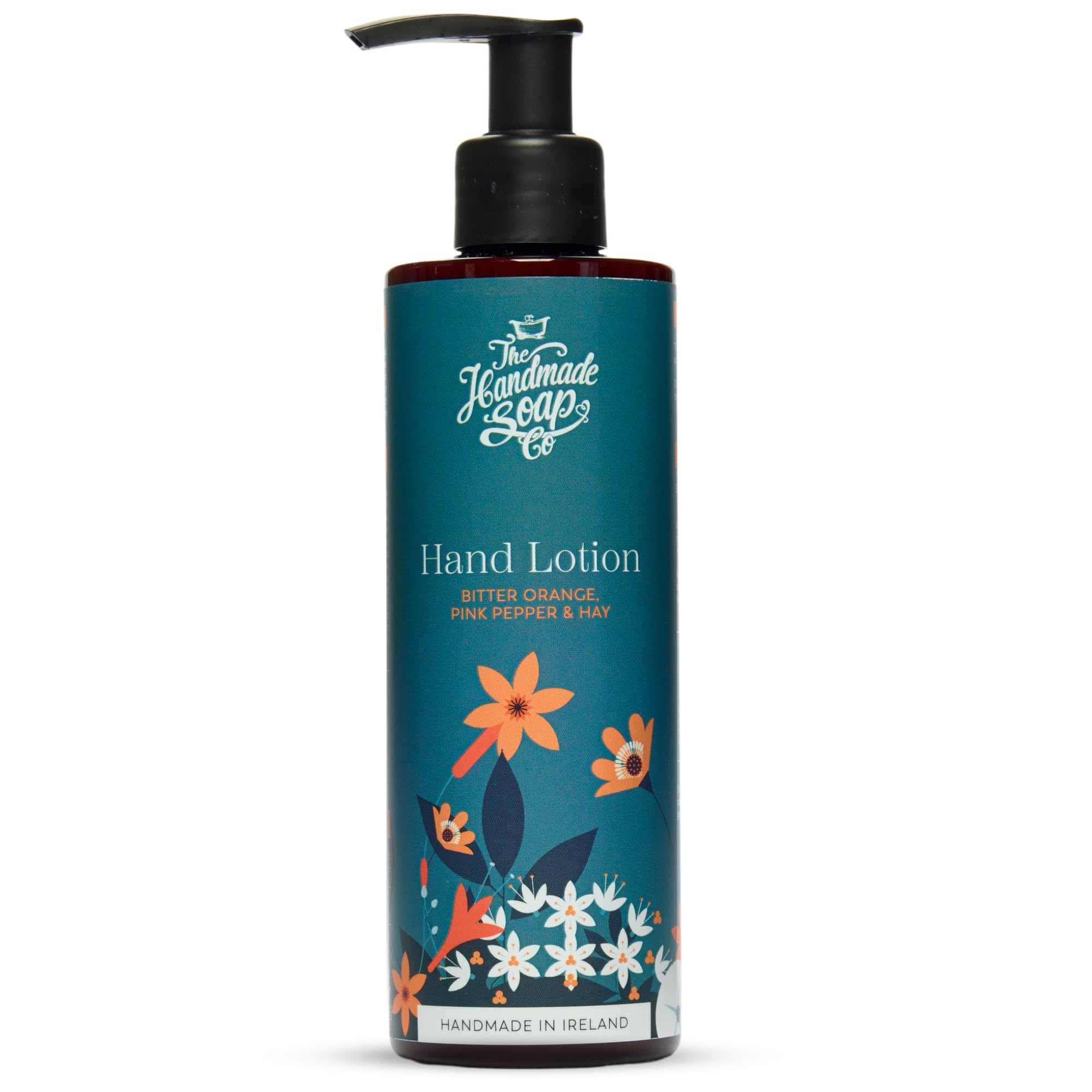 Amazon.com : The Handmade Soap Company Hand Lotion, Bitter Orange, Pink ...