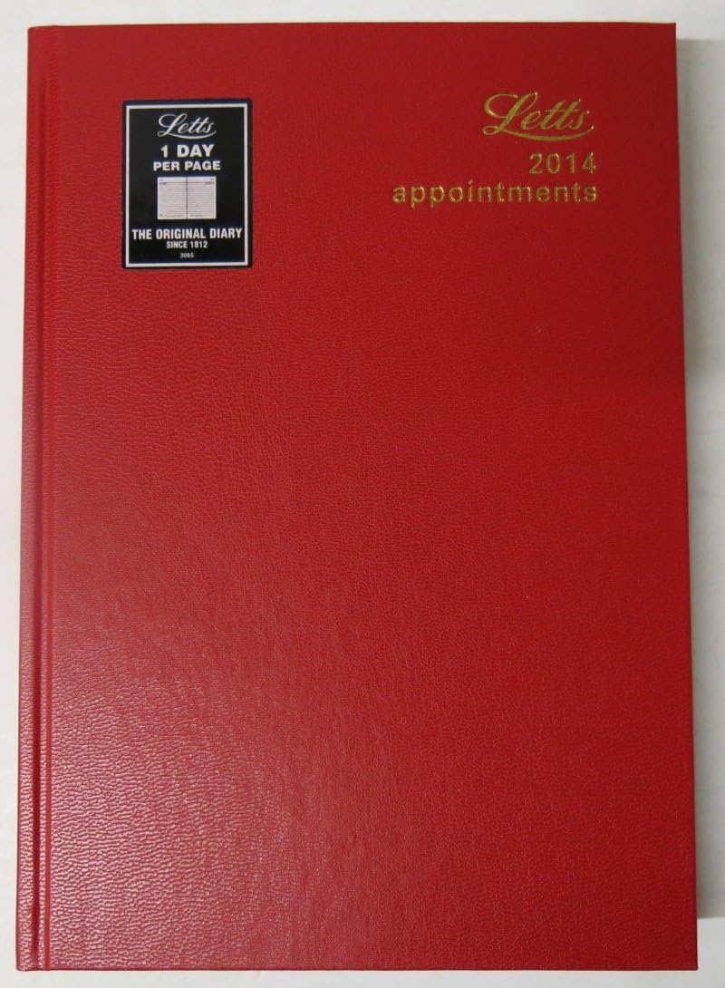 Amazon.com : Letts of London, 2011, 12X Classic Daily Desk Diary, 5 7/8 ...