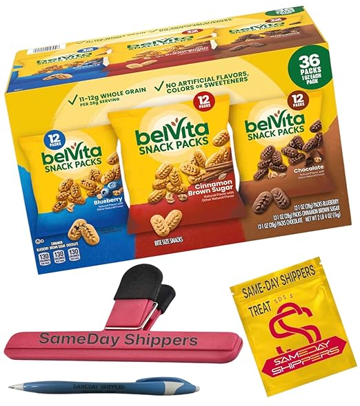 Amazon.com: BelVita Breakfast Biscuits Variety Packs | 3 Natural ...