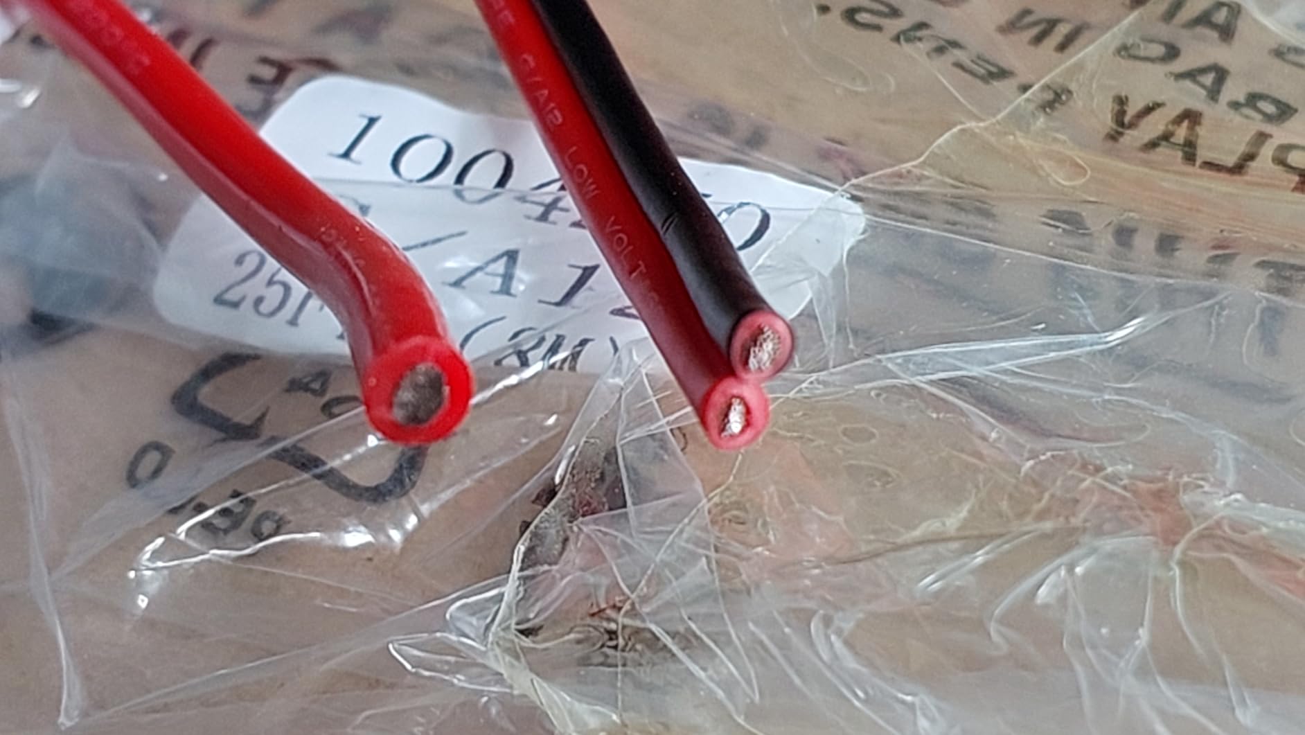 UCINNOVATE Electrical CCA Wire 2 Conductor, 12 AWG 50FT (Red 25FT ...