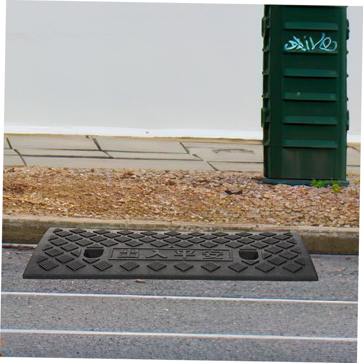 SECFOU ramp mat Rubber Threshold ramp Sweeping Robot ramp Cushion ...