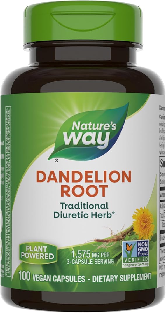 Amazon.com: Nature's Way Dandelion Root, Traditional Diuretic Herb ...